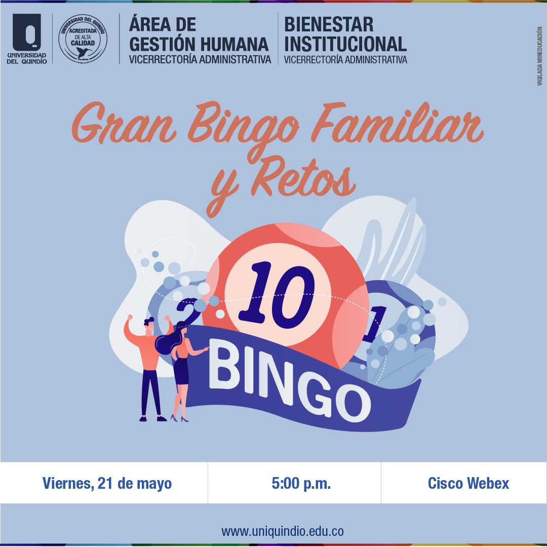 Gran Bingo Familiar y Retos – Portal de Noticias Universidad del Quindio