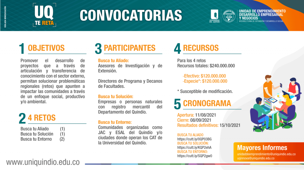 UQ te reta a pensar en los problemas de nuestra región – Portal de ...